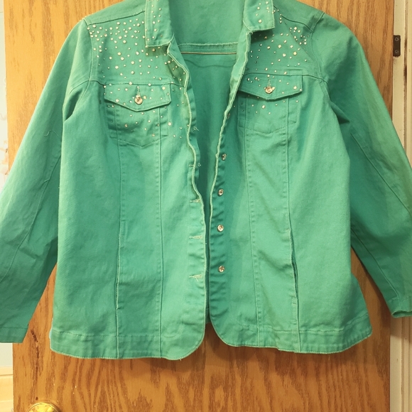 frabiqueen | Jackets & Coats | New Beautiful Turquoise Plus Size ...